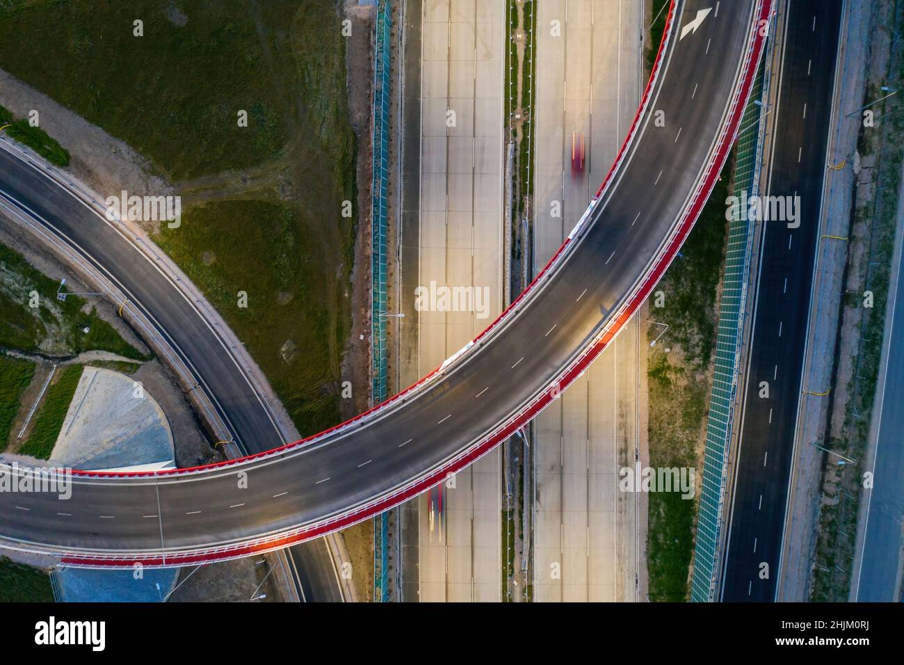 Junction aerial hi-res stock photography and images - Alamy