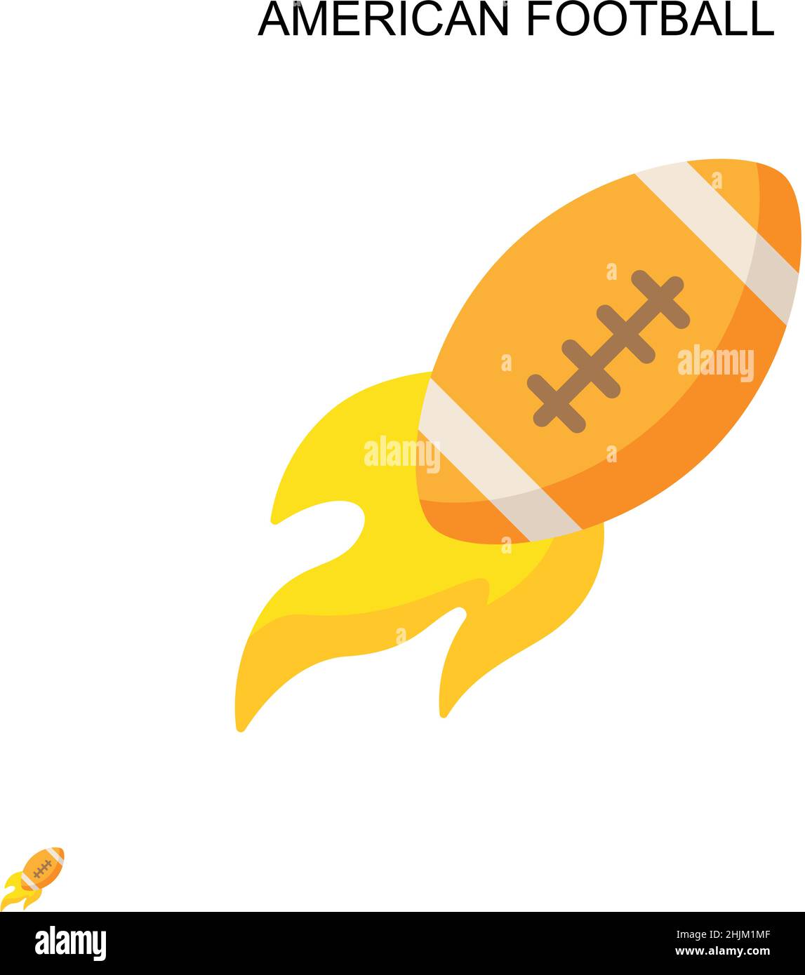 American footballer Stock Vector Images - Alamy