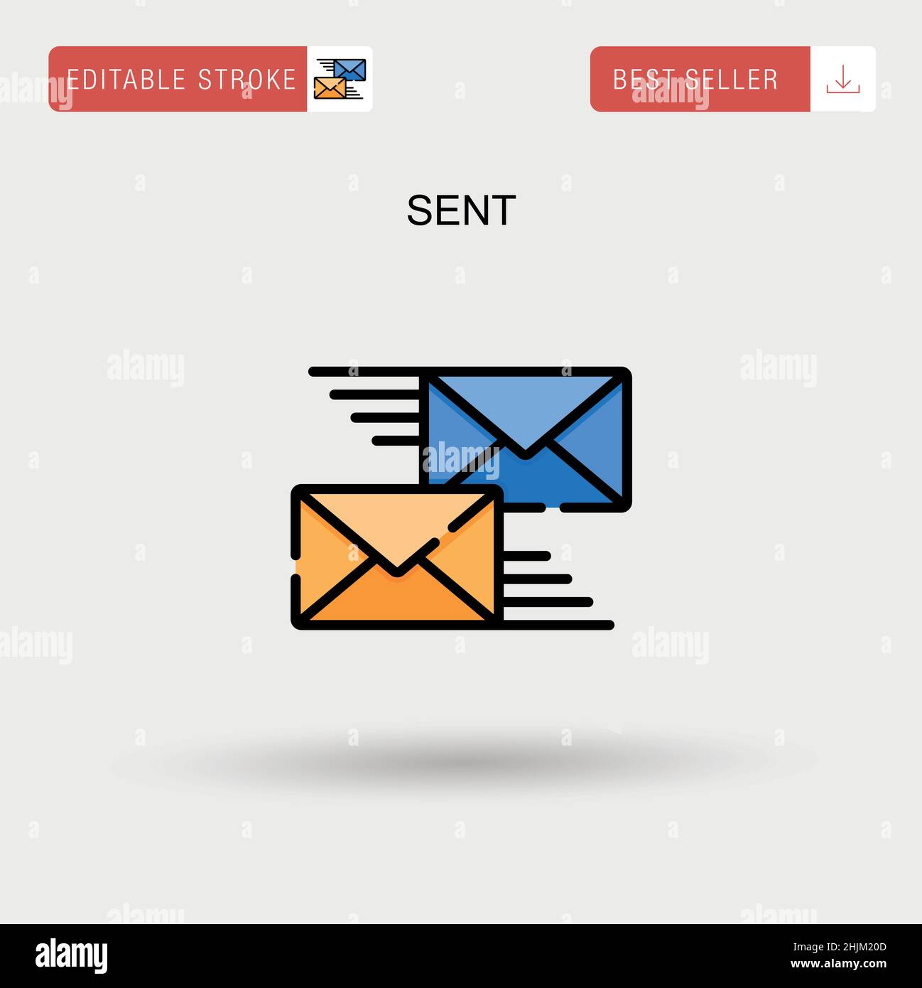 An email sent Stock Vector Images - Alamy
