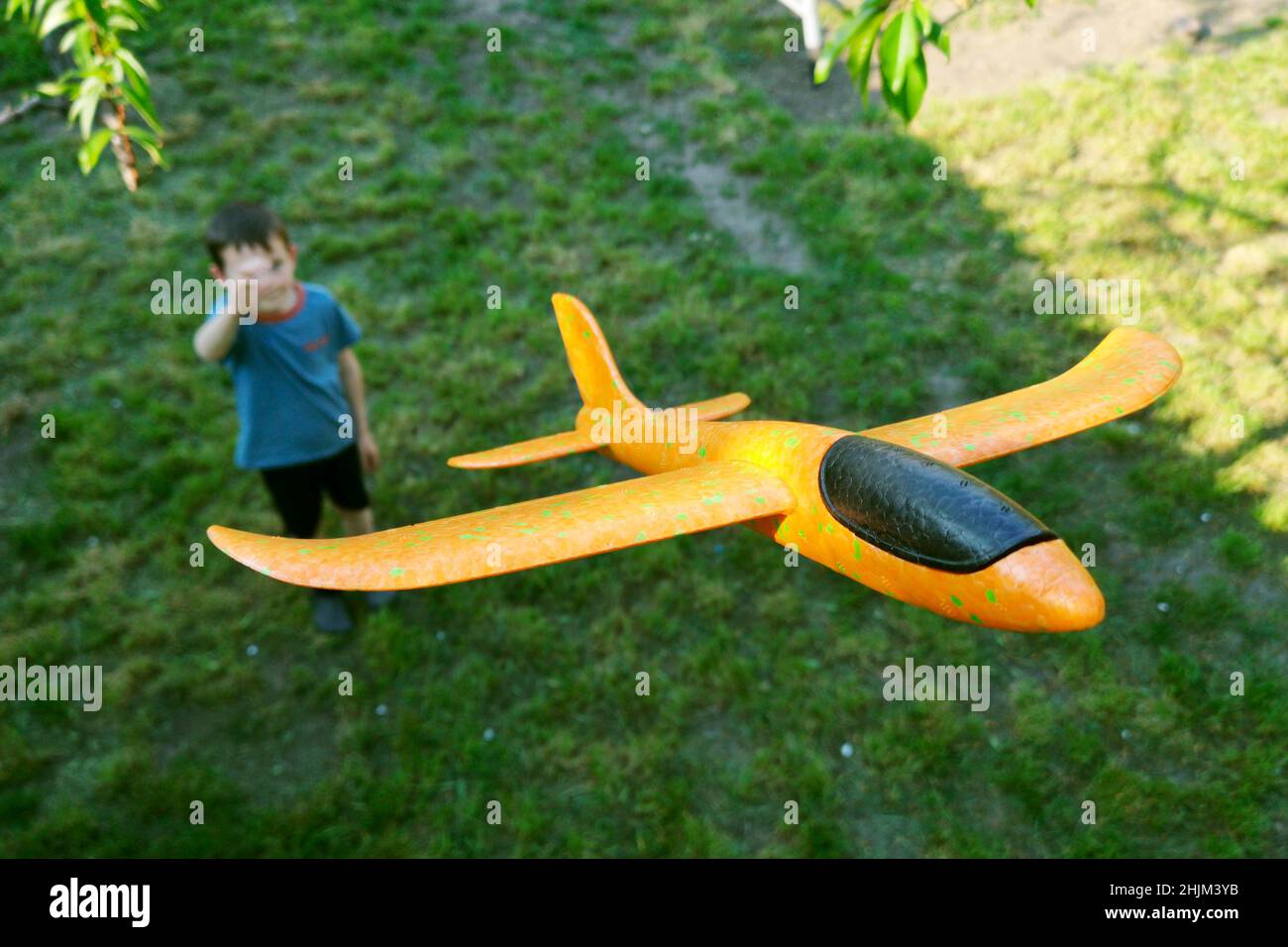 Child model airplane hi-res stock photography and images - Alamy