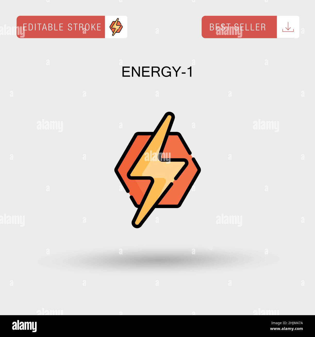 Renewable energy icon vector black hi-res stock photography and images ...