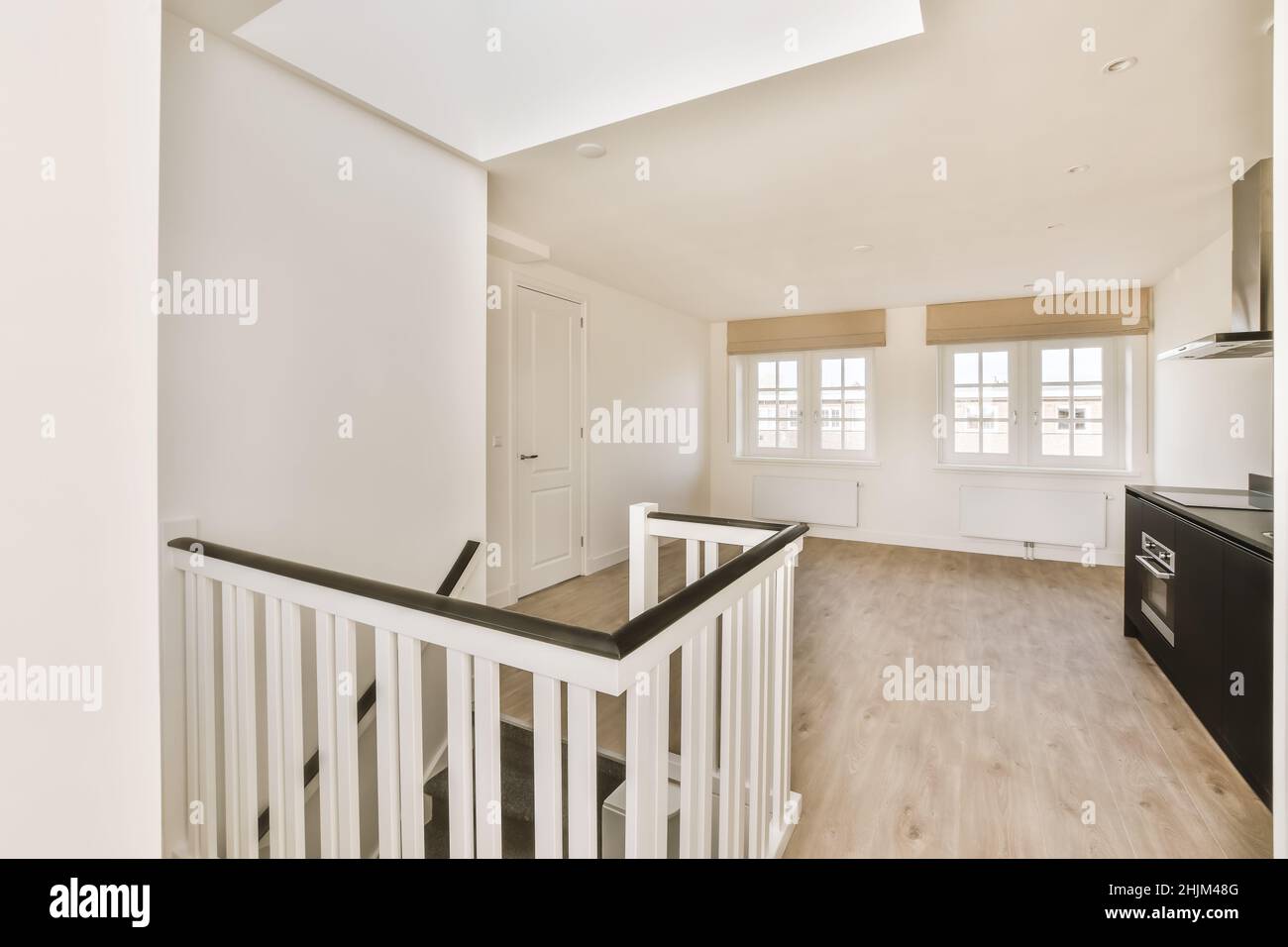 Interior of empty room in a new house Stock Photo - Alamy