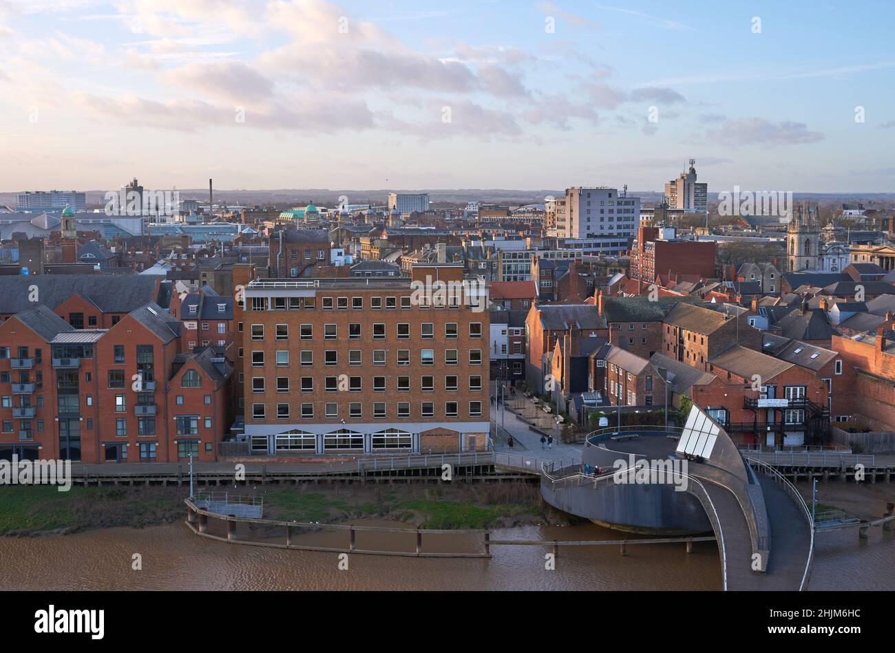 Aerial view of hull england hi-res stock photography and images - Alamy