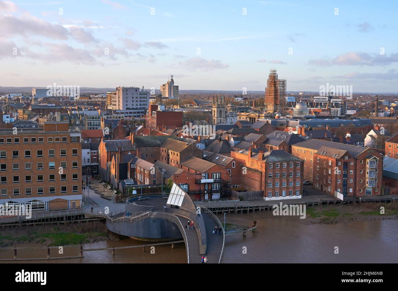 Aerial view of hull england hi-res stock photography and images - Alamy