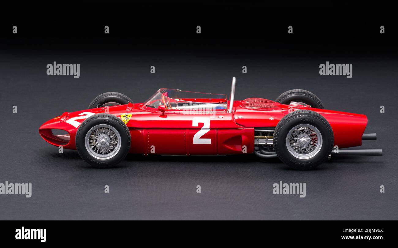 Die-cast model car by Exoto Ferrari Dino Shark Nose 156 (1961) in scale ...