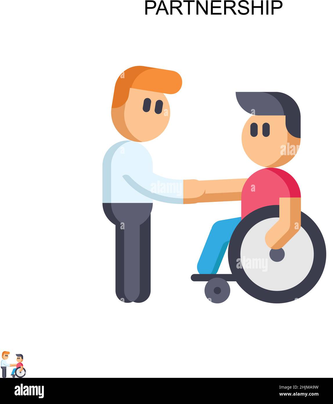 Partnership business symbol connect hi-res stock photography and images ...