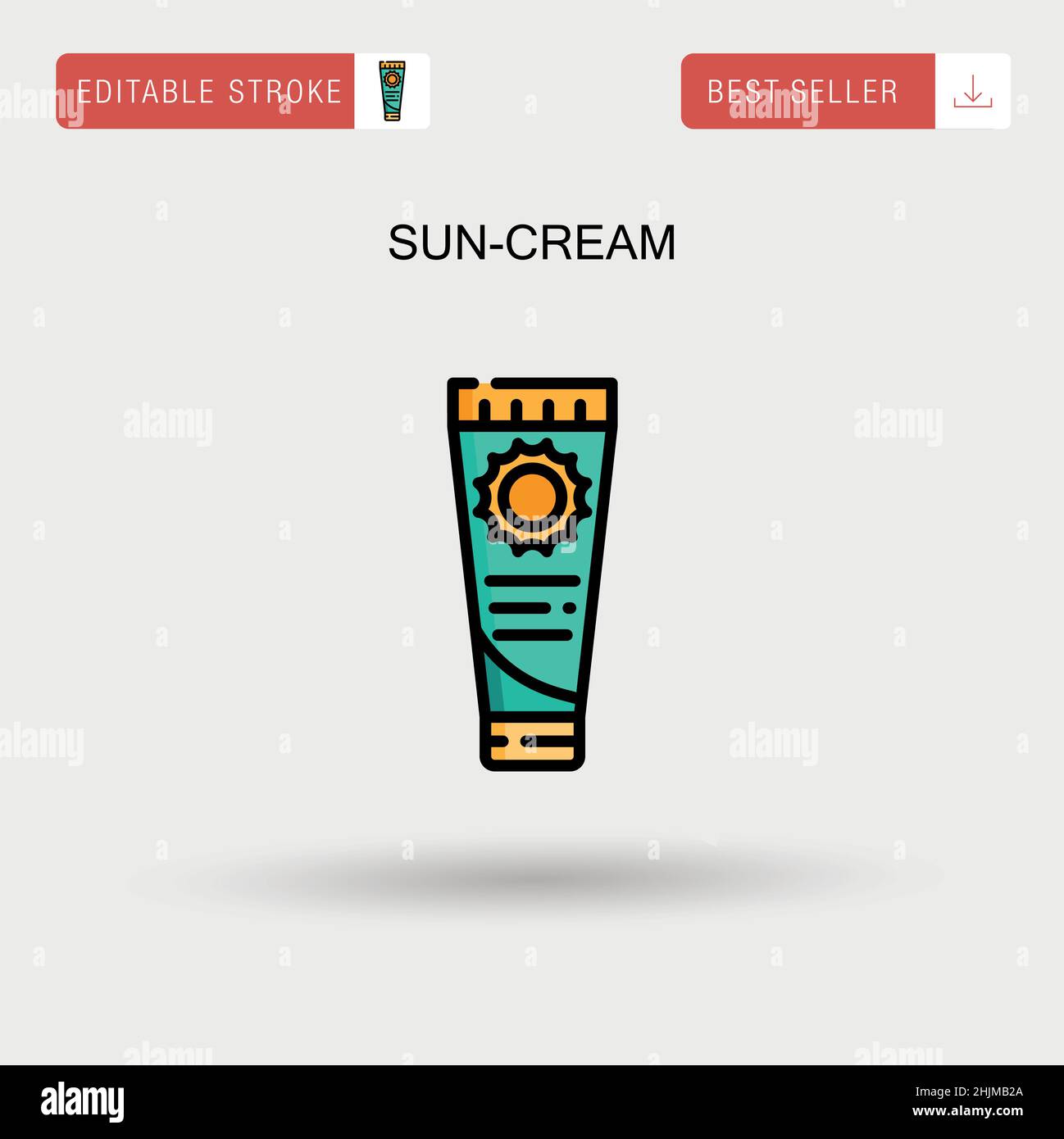 Woman Sun Cream Face Stock Vector Images - Alamy