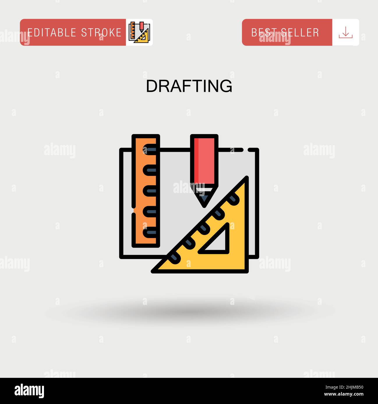 Drafting table icon hi-res stock photography and images - Alamy