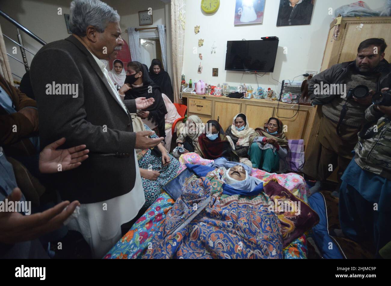 Peshawar, Pakistan. 30th Jan, 2022. (EDITORS NOTE: Image depicts death ...