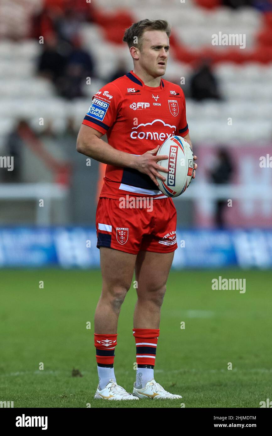 Jez Litten (14) of Hull KR during the game Stock Photo - Alamy