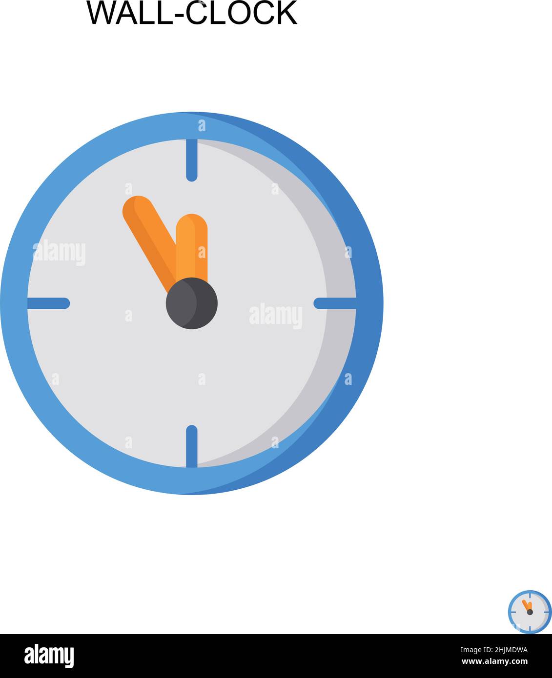 Blank clock Stock Vector Images - Alamy