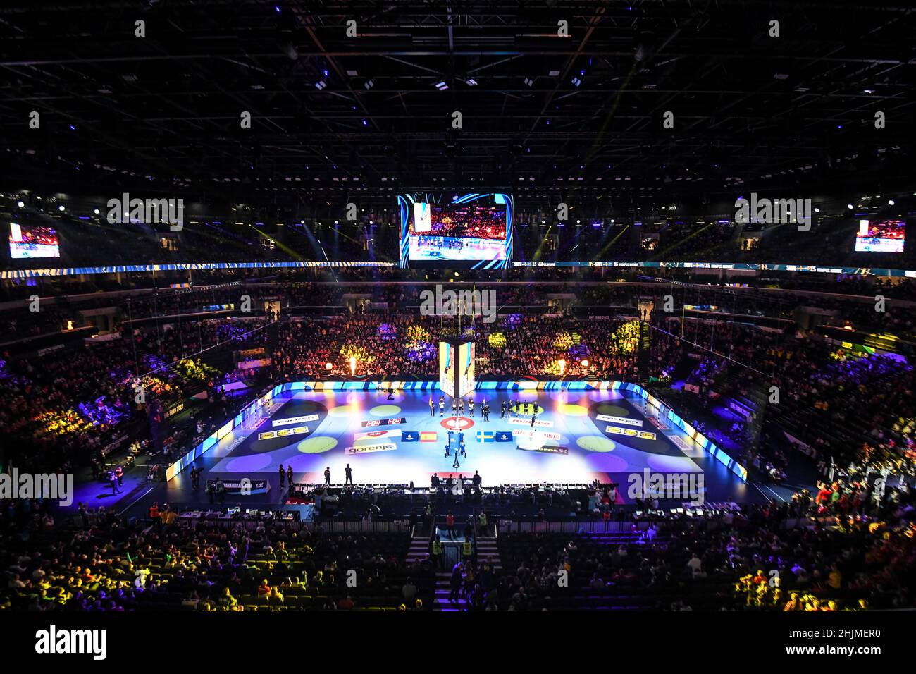 EHF Euro 2020: MVM Dome, Budapest, Hungary Stock Photo - Alamy