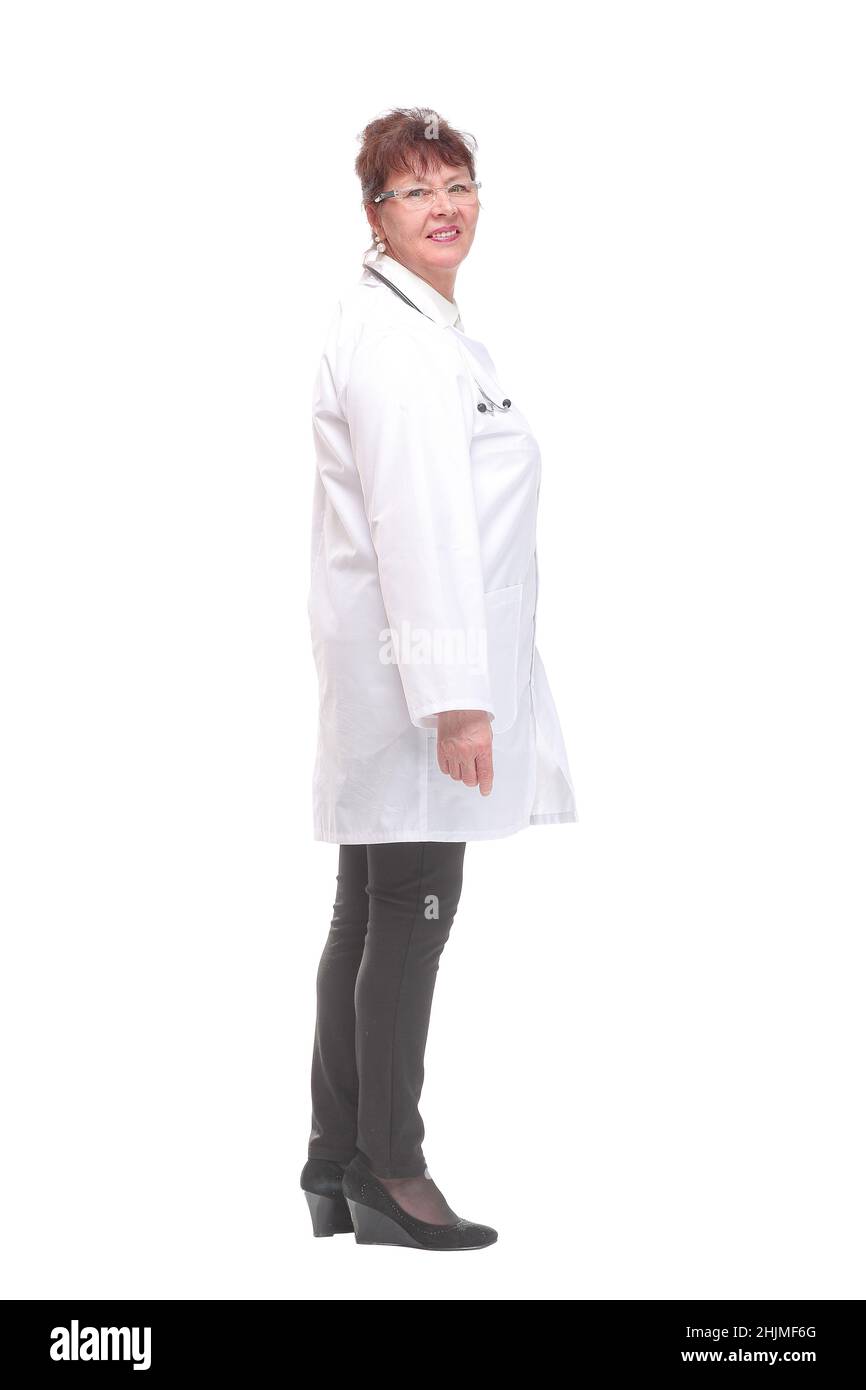 Full body profile pensive Cut Out Stock Images & Pictures - Alamy