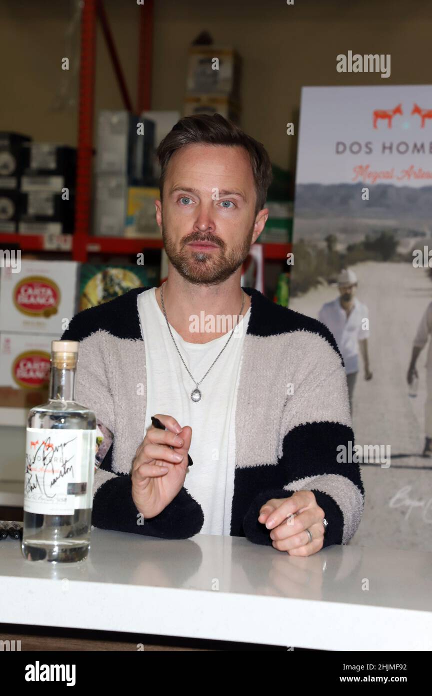 Las Vegas, Nevada, USA. 30th Jan, 2022. Aaron Paul Breaking Bad Stars ...