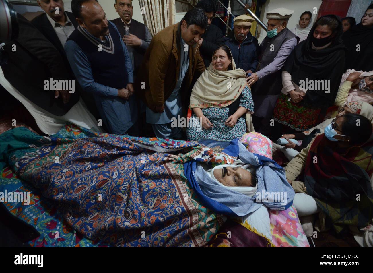 Peshawar, Khyber Pakhtunkhwa, Pakistan. 30th Jan, 2022. (EDITORS NOTE ...