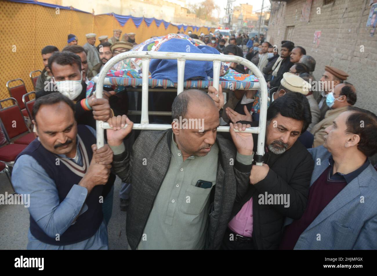 Peshawar, Khyber Pakhtunkhwa, Pakistan. 30th Jan, 2022. (EDITORS NOTE ...