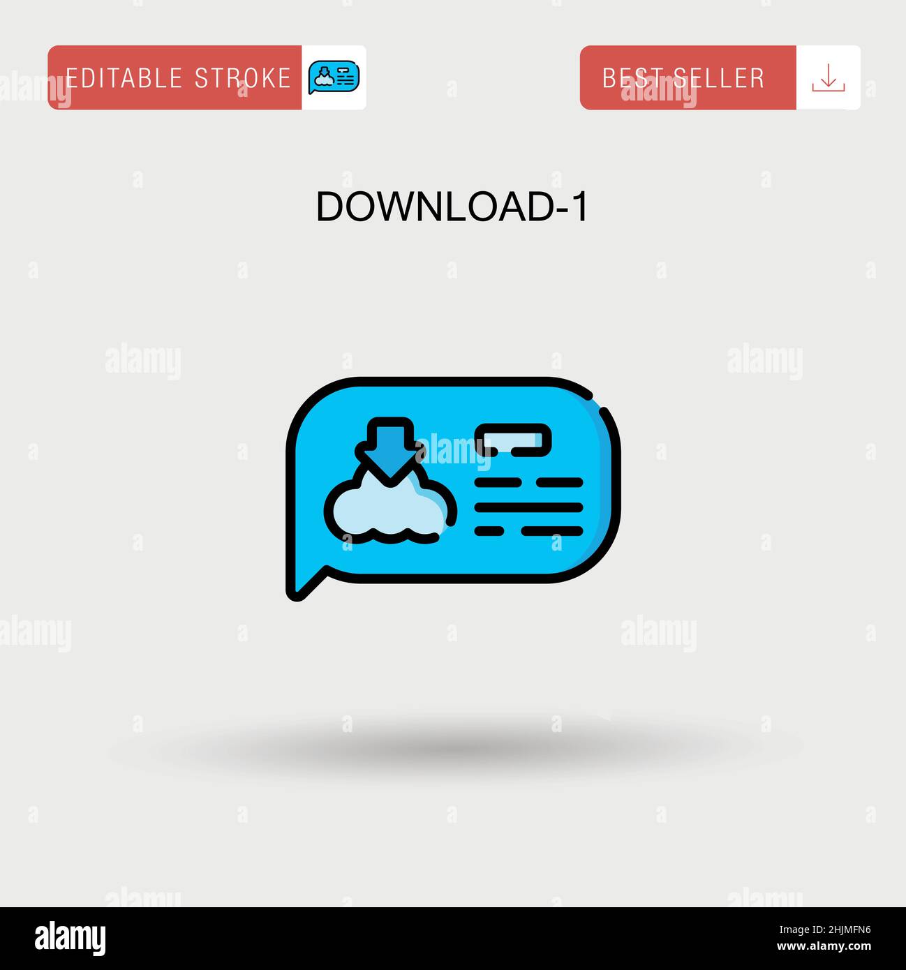 Download media vector website hi-res stock photography and images - Alamy