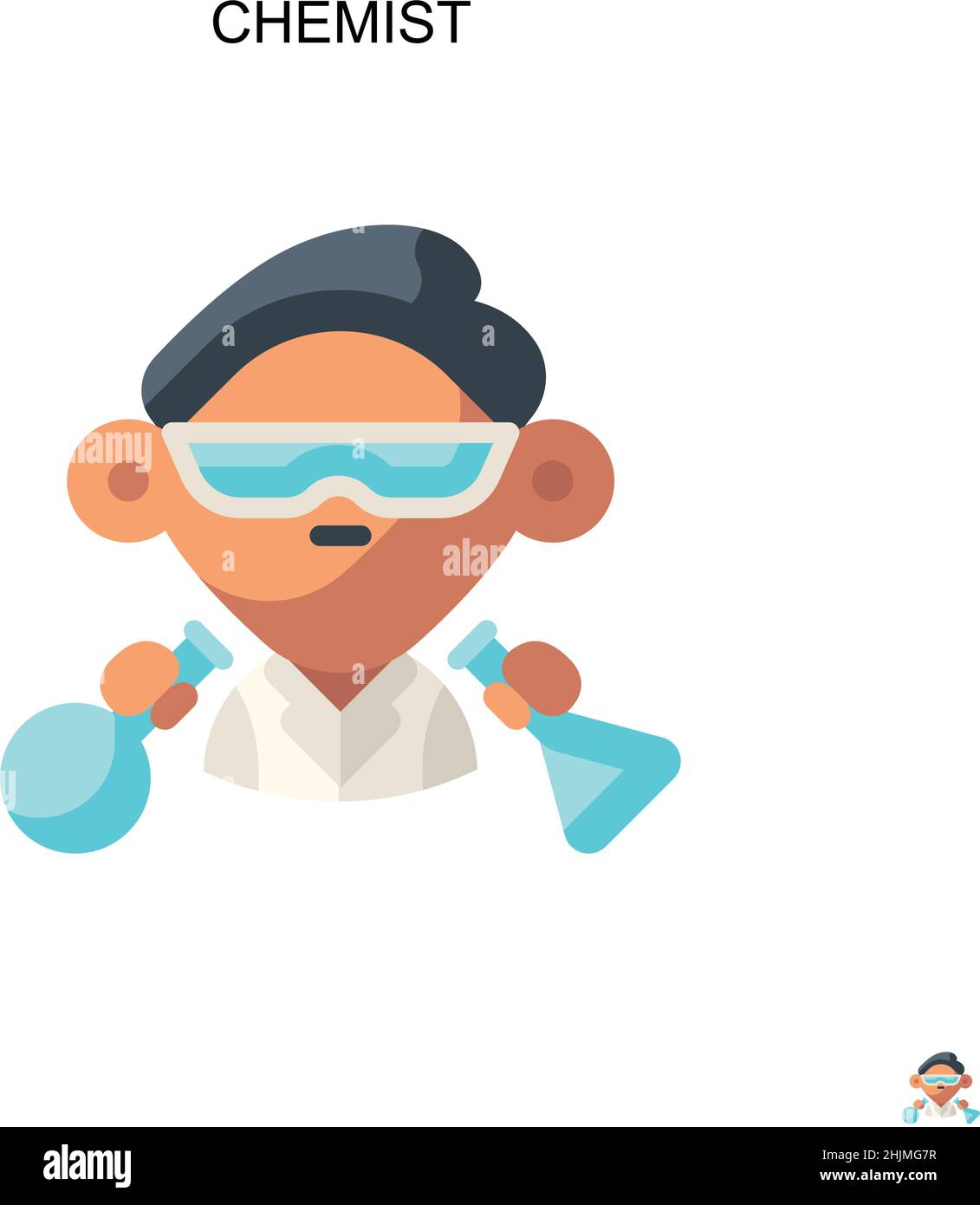 Chemist symbol hi-res stock photography and images - Alamy