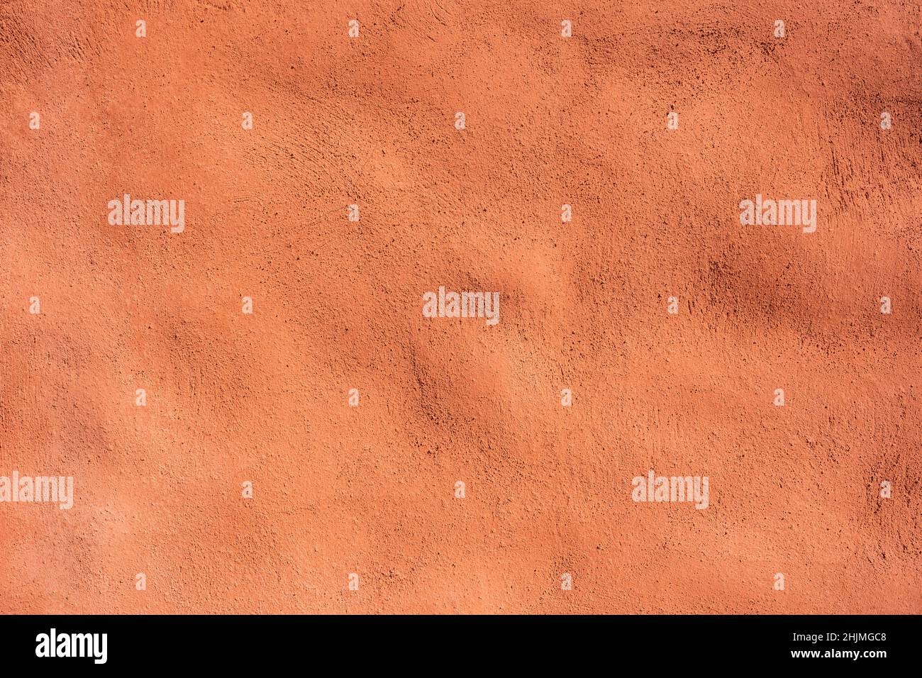 Coral Painted Texture of Adobe Wall Background Image Stock Photo - Alamy