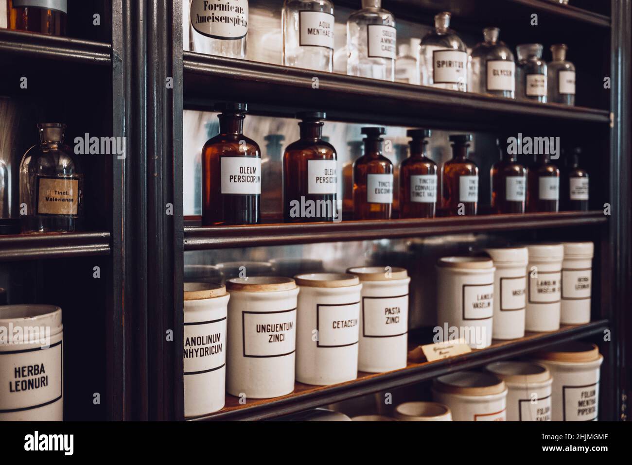 Pharmacy and health museum hi-res stock photography and images - Alamy
