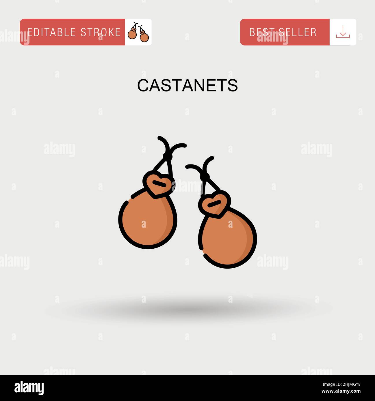 Folk percussion instrument Stock Vector Images - Alamy