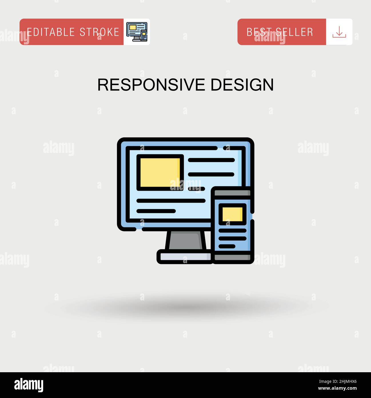Responsive design Stock Vector Images - Alamy