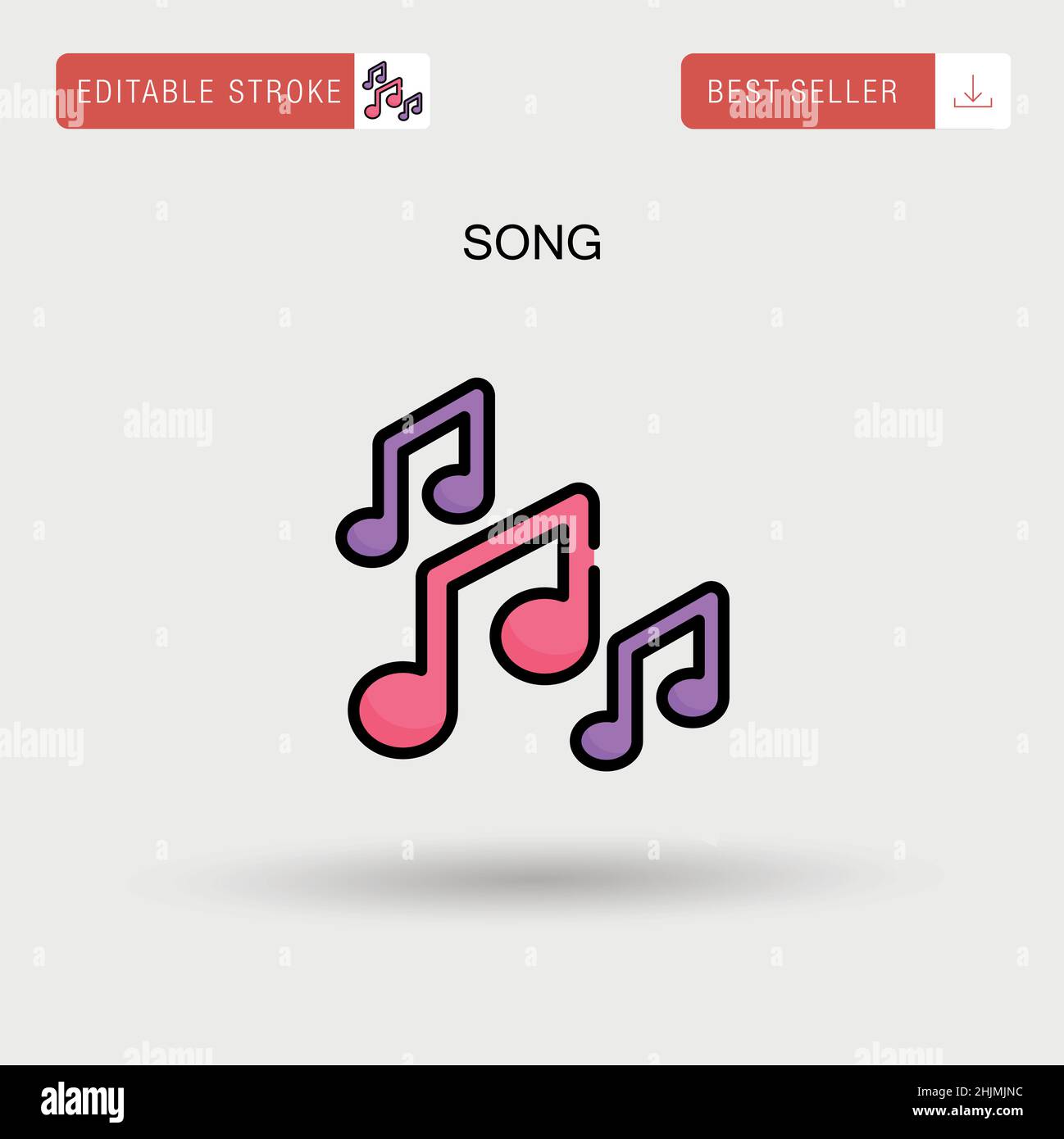 Simple song Stock Vector Images - Alamy