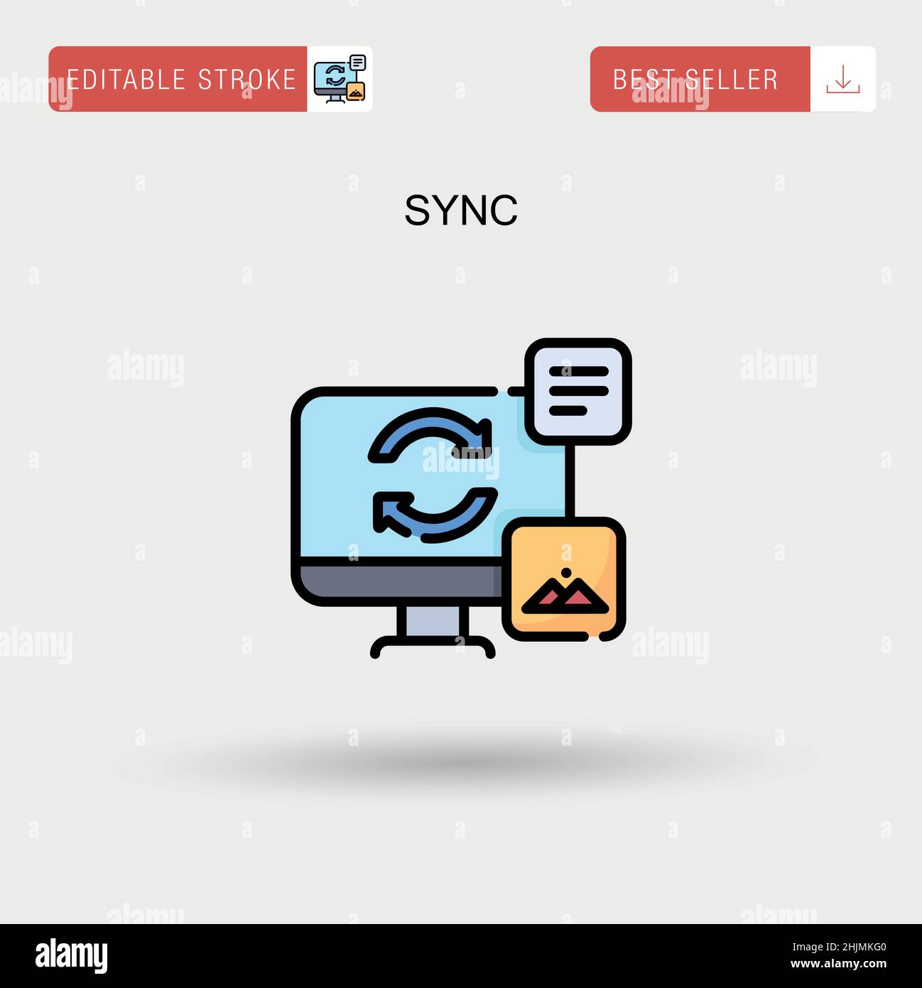 Lips sync Stock Vector Images - Alamy