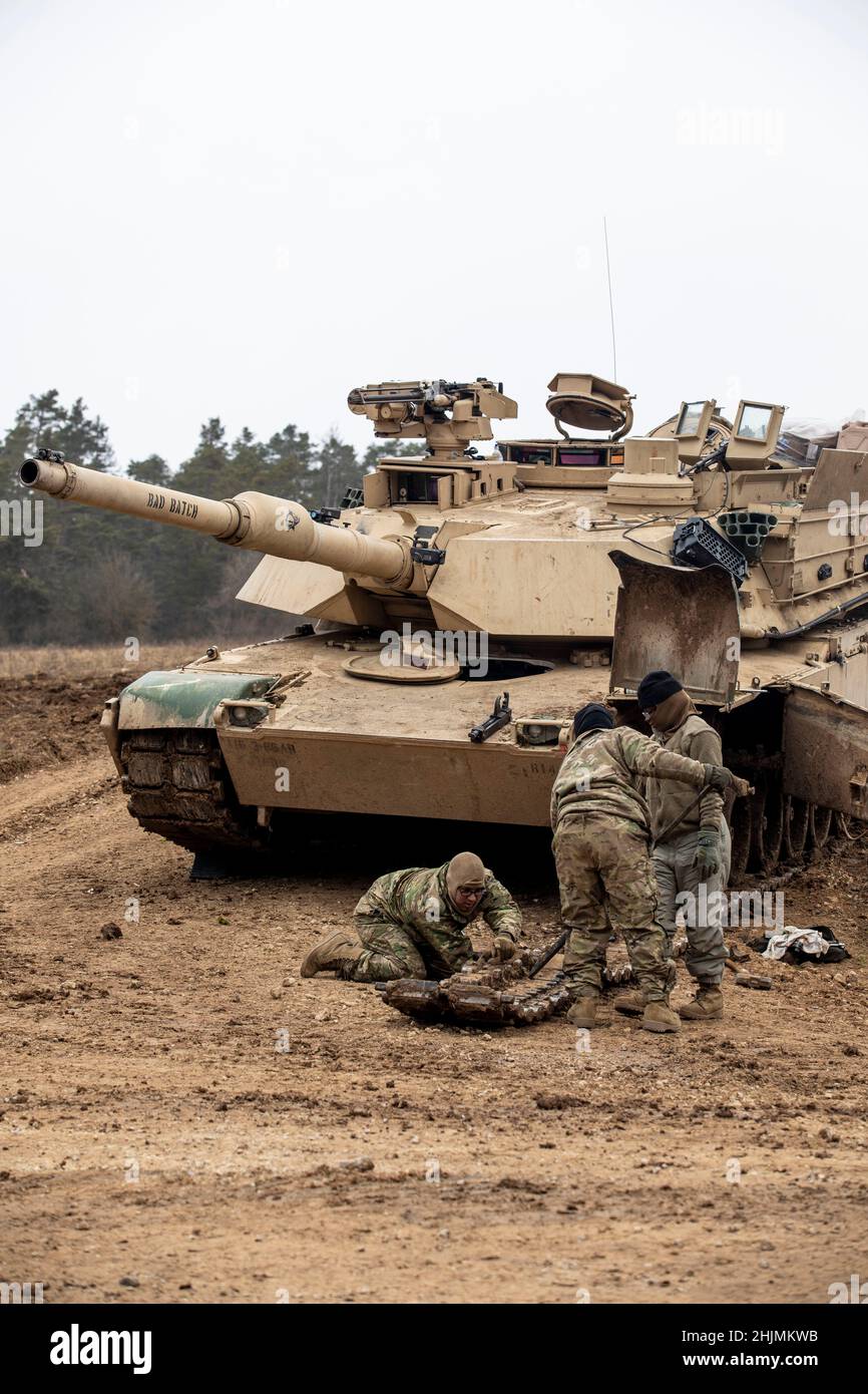 U.S. Army Soldiers assigned to 3rd Battalion, 66th Armored Regiment ...