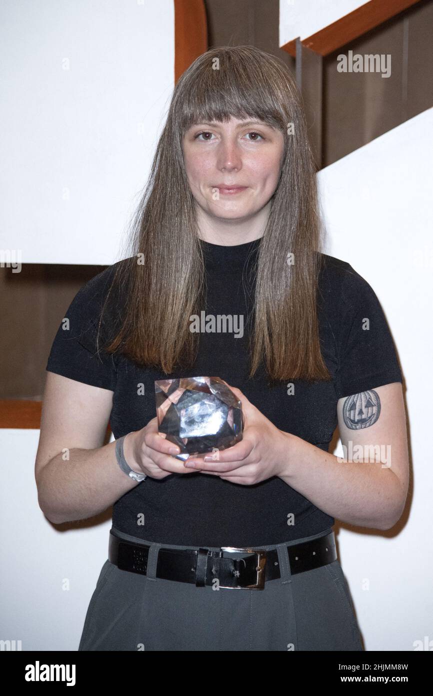 Gerardmer, France. 30th Jan, 2022. Irish film director Kate Dolan ...