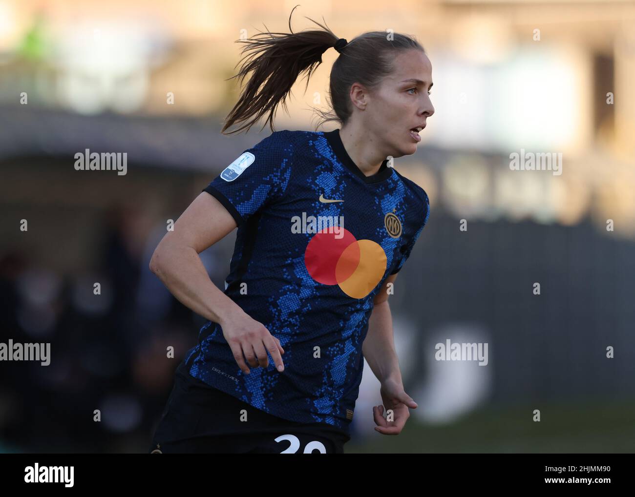 Lecco, Italy, 30th January 2022. Anna Bjork Kristjansdottir of ...