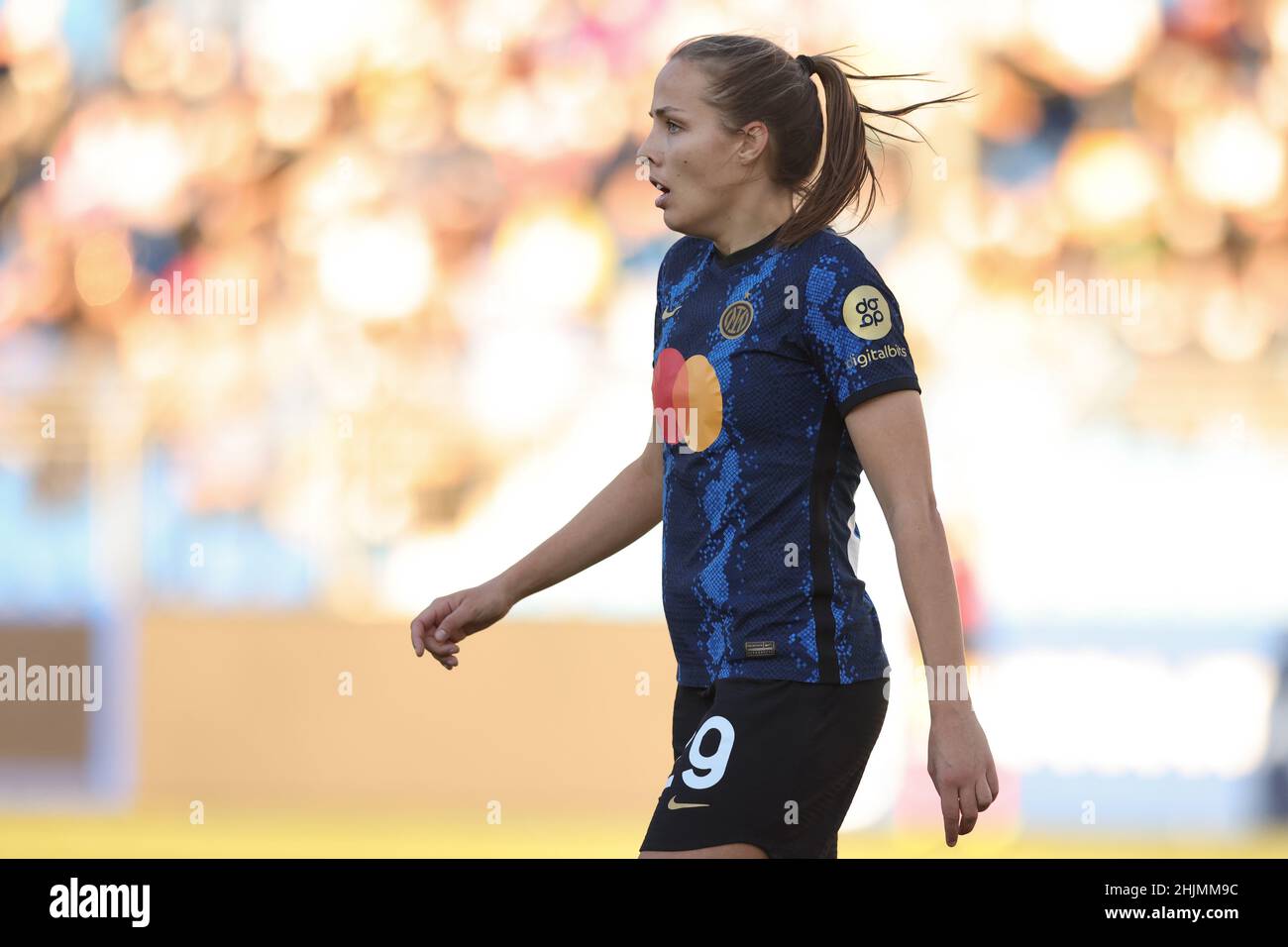 Lecco, Italy, 30th January 2022. Anna Bjork Kristjansdottir of ...