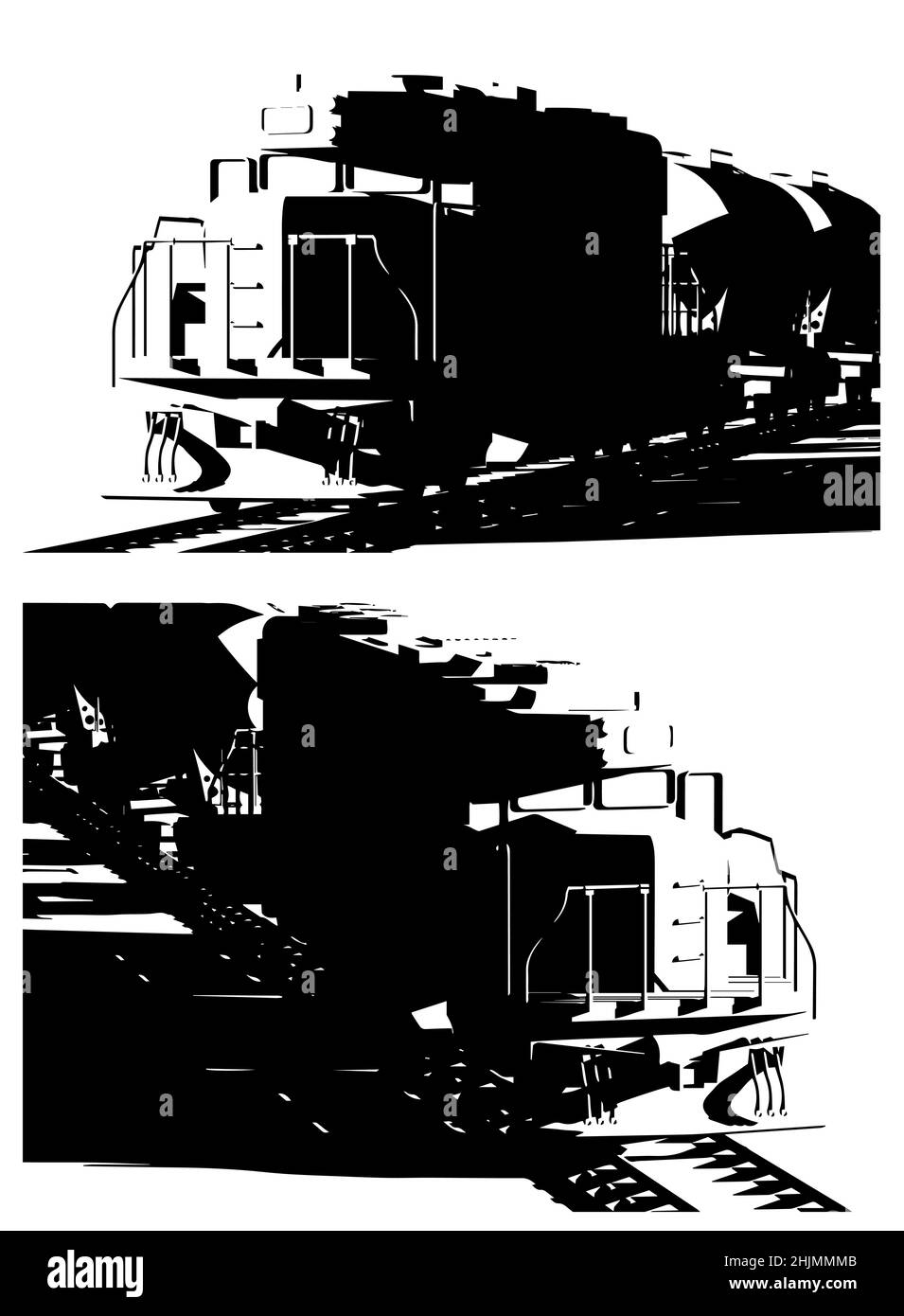 Railway tanks Cut Out Stock Images & Pictures - Alamy