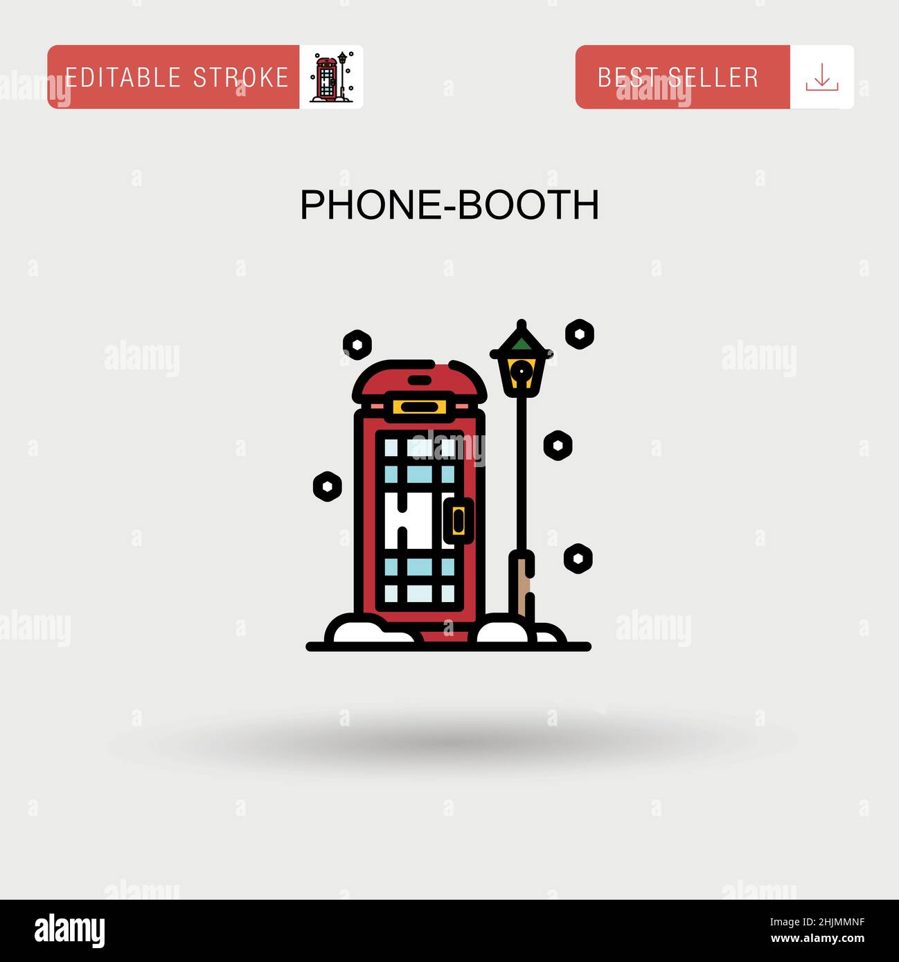 Traditional uk phone box Stock Vector Images - Alamy