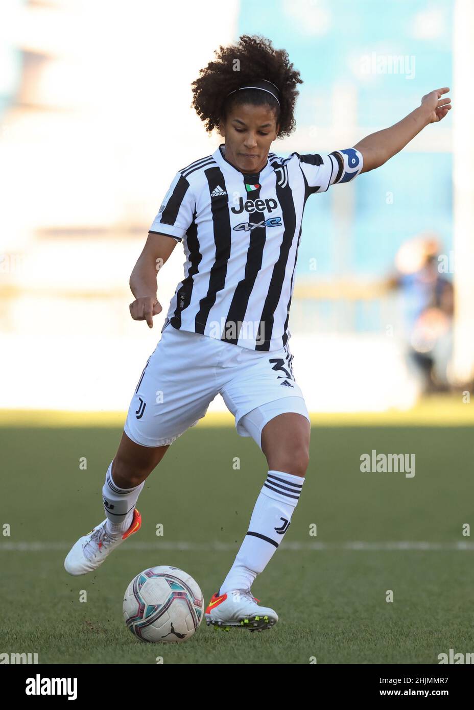 Lecco, Italy, 30th January 2022. Sara Gama of Juventus during the Coppa ...