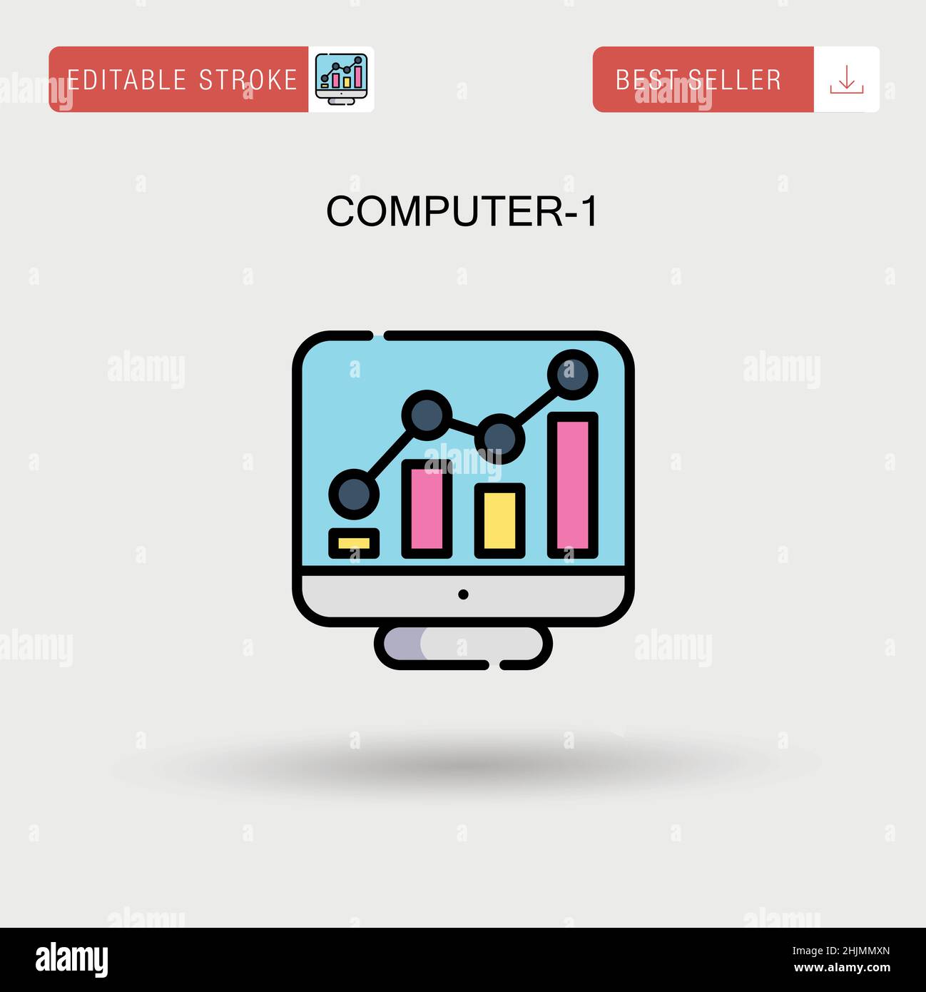 Computer line drawing hi-res stock photography and images - Alamy