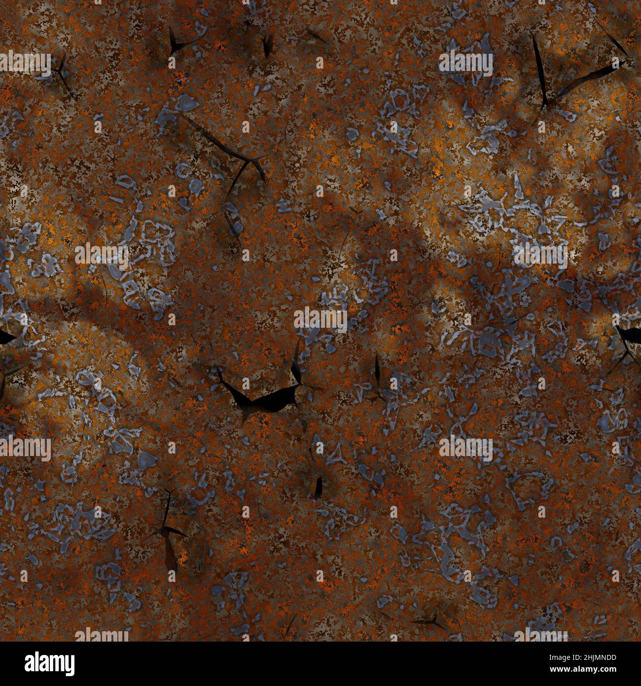 Illustration seamless texture metal rust scratches plate panel Stock ...