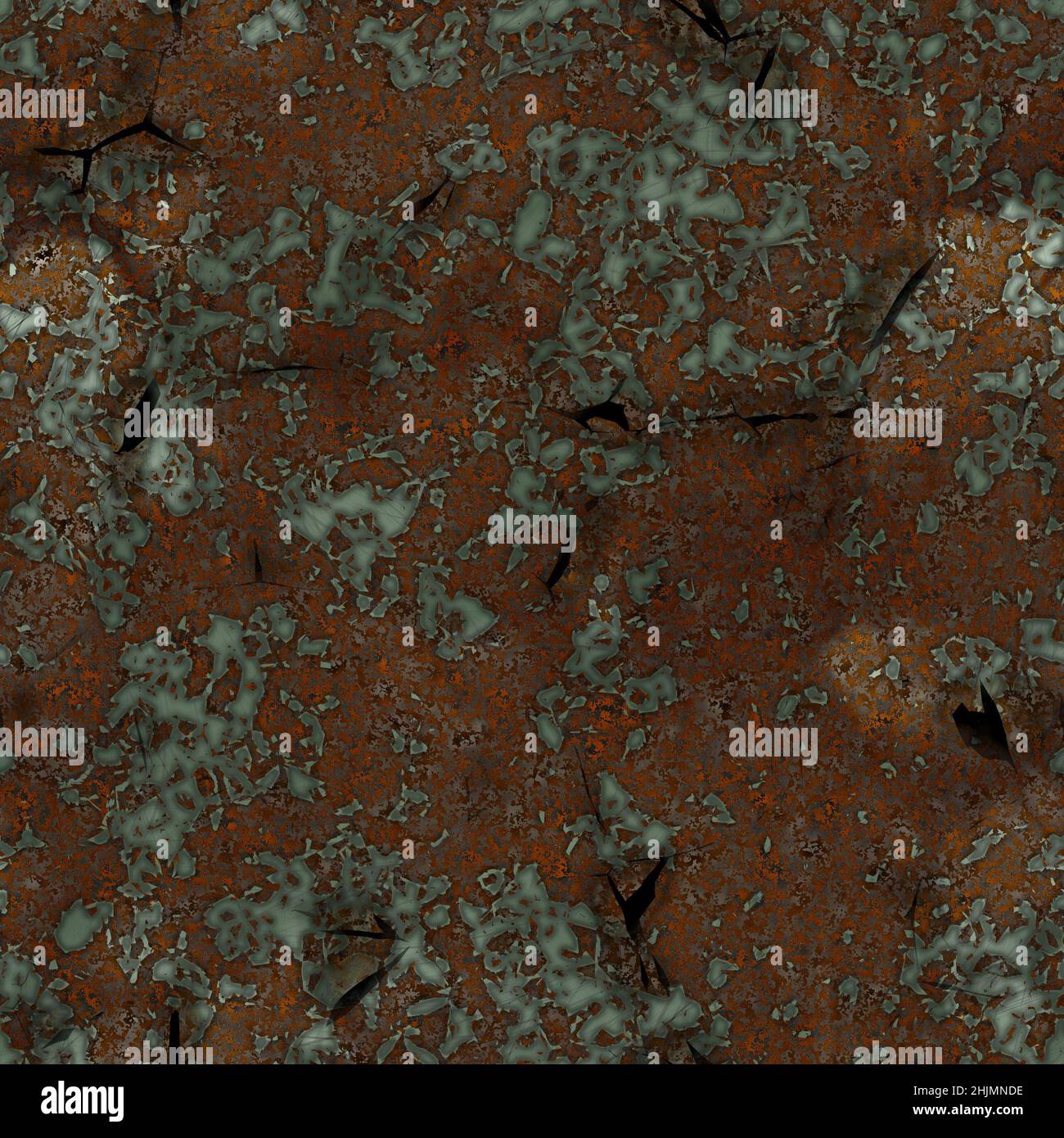 Illustration seamless texture metal rust scratches plate panel Stock ...