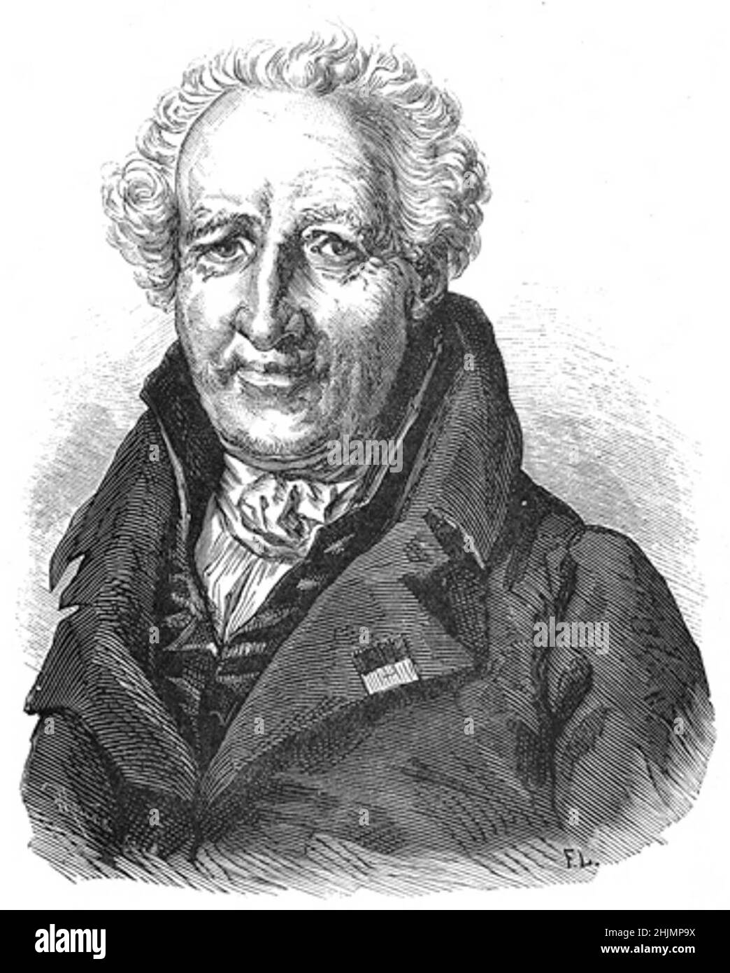 French botanist Antoine-Laurent de Jussieu (1748-1836 Stock Photo - Alamy