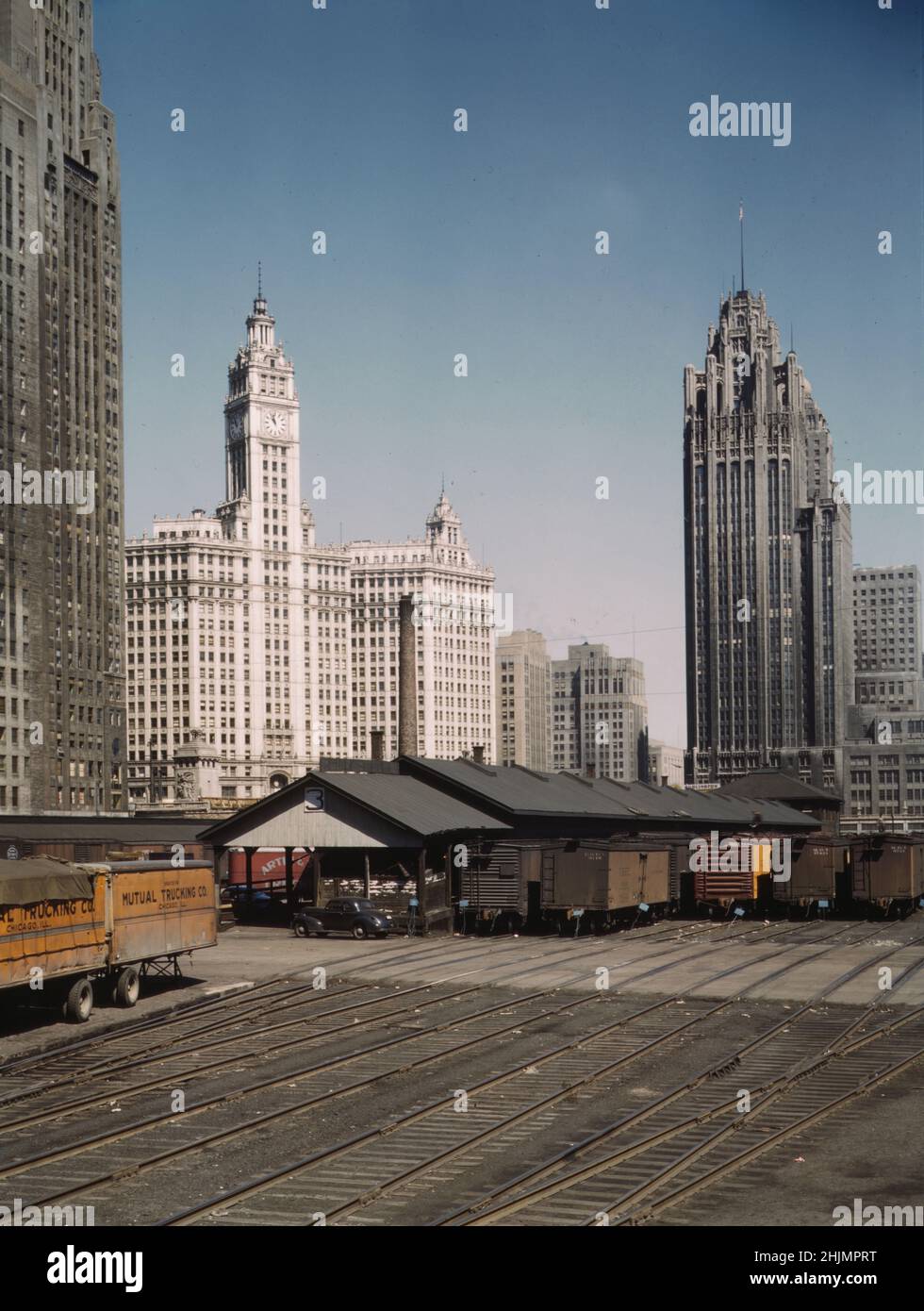 Chicago terminal railroad hi-res stock photography and images - Alamy