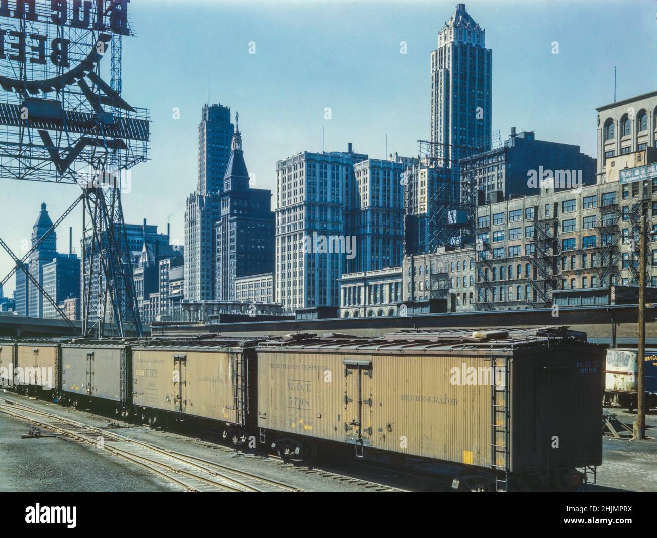 Chicago terminal railroad hi-res stock photography and images - Alamy