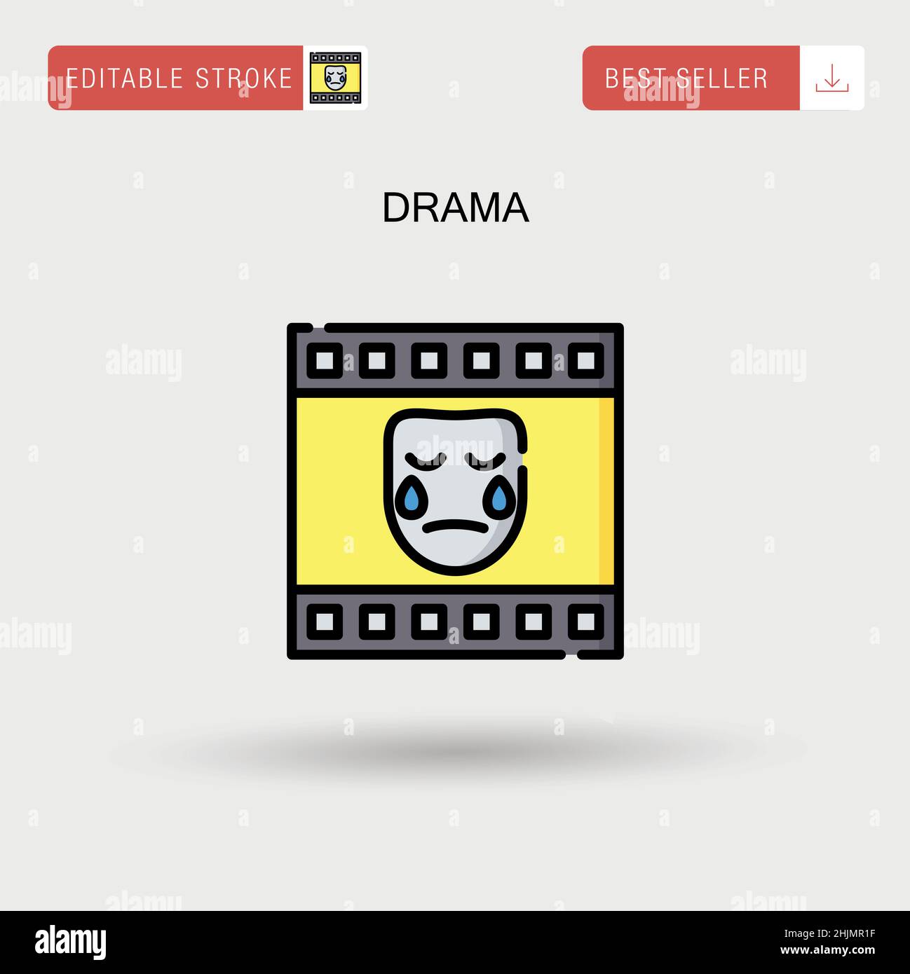 Actor drama Stock Vector Images - Alamy