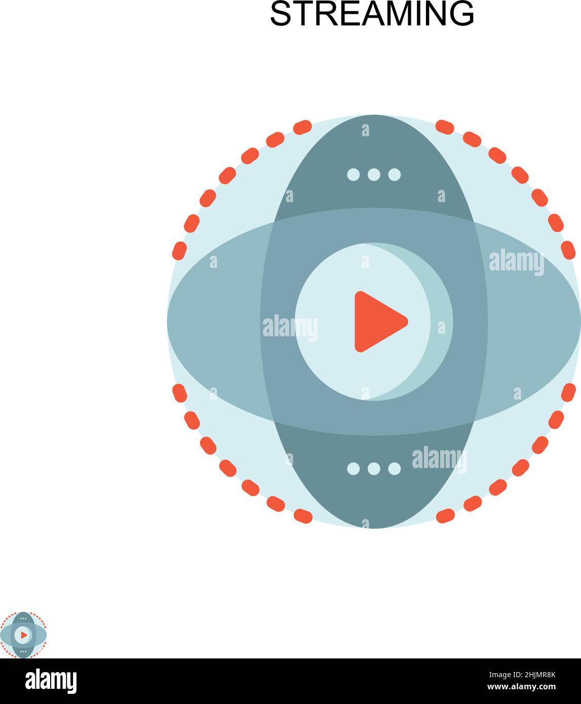 Video streaming icon hi-res stock photography and images - Alamy