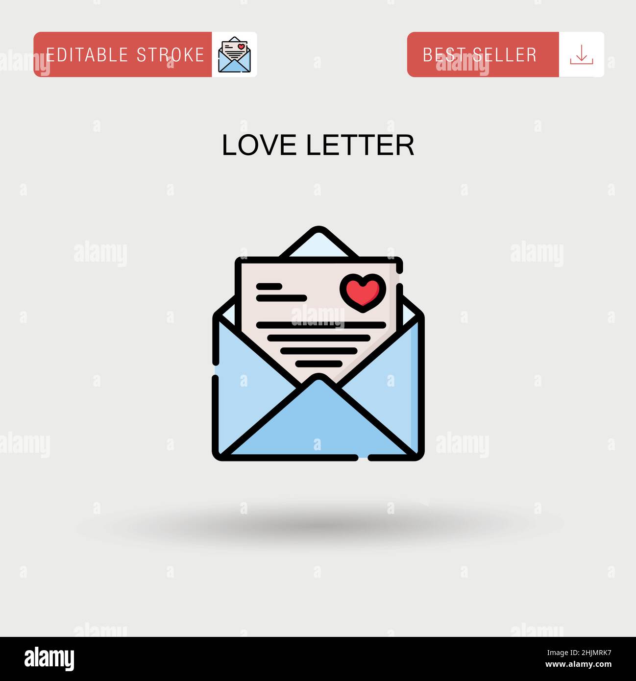 Happy mail lettering hand Stock Vector Images - Alamy