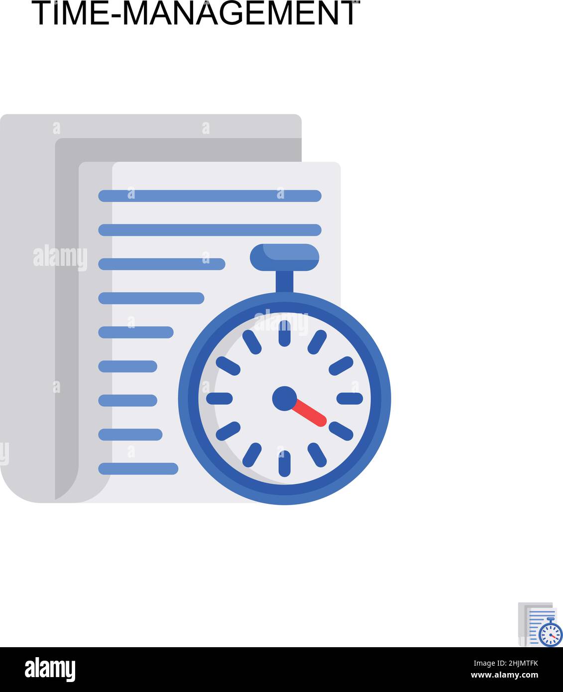 Time Management Success Stock Vector Images - Alamy