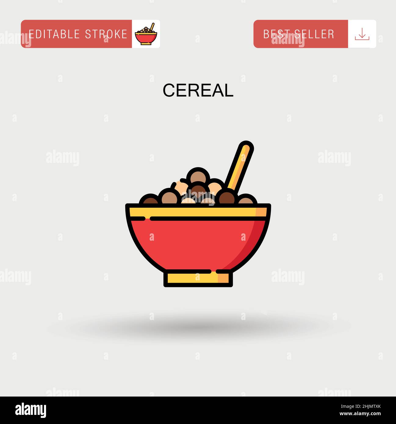 Advertisement cereal Stock Vector Images - Alamy