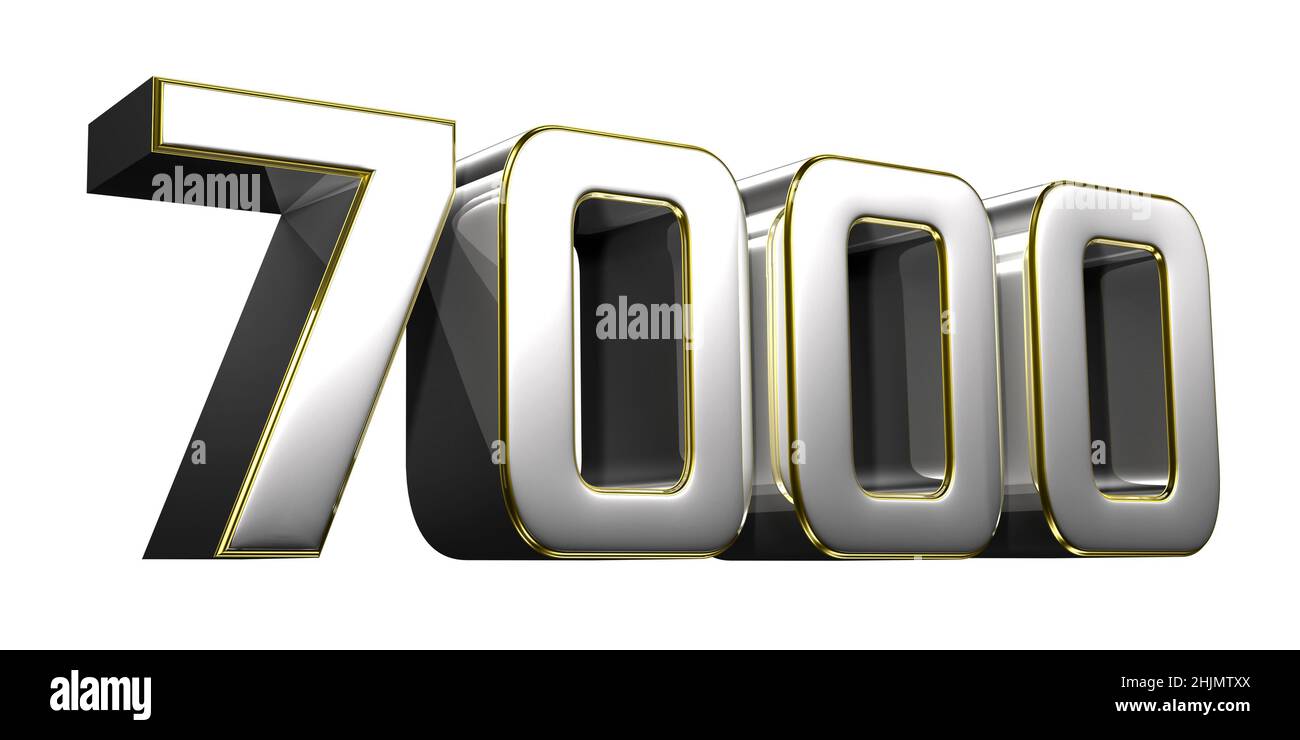 Number 7000 hi-res stock photography and images - Alamy