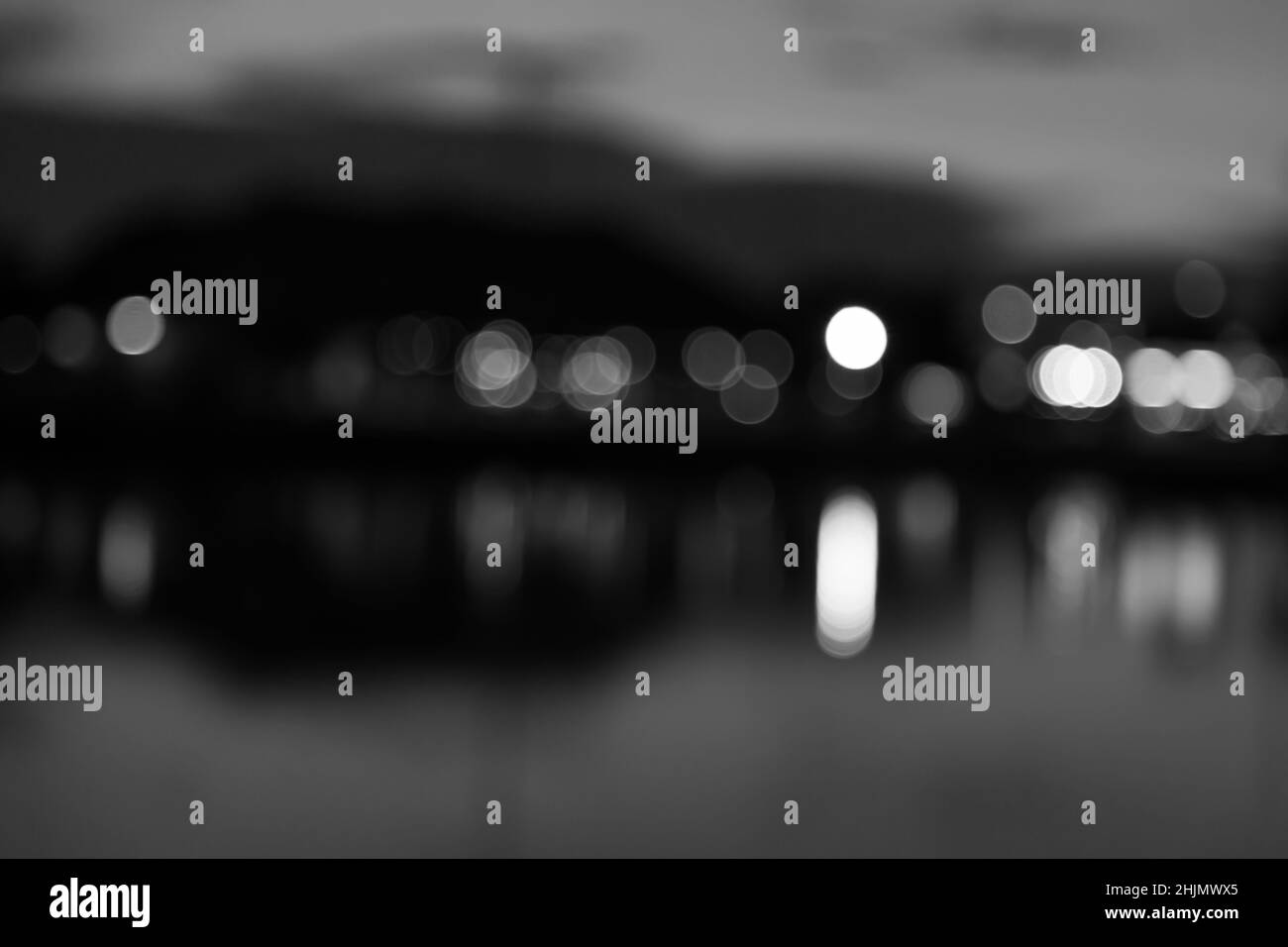 Blurry lights art Black and White Stock Photos & Images - Alamy