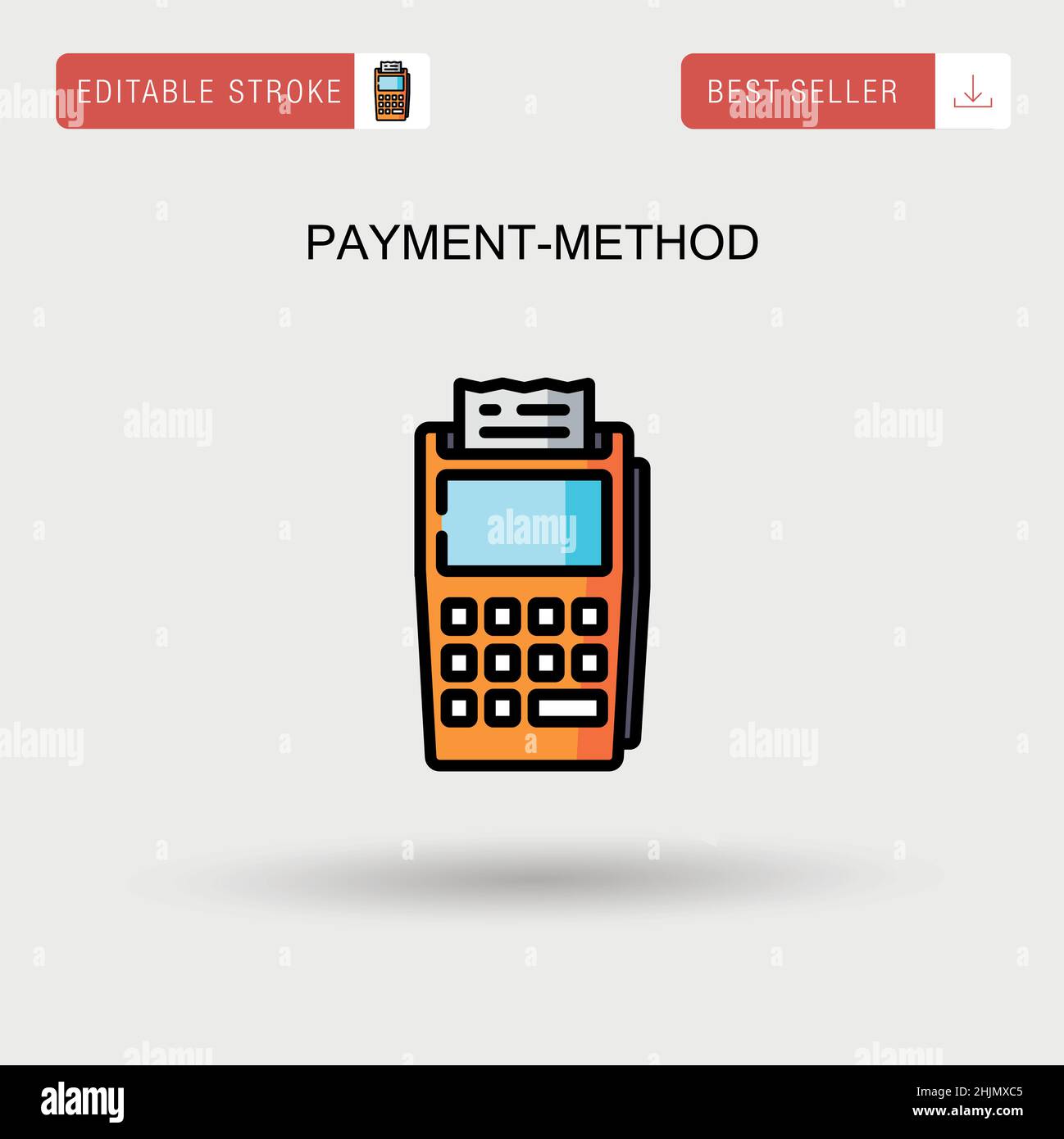 Payment method icon simple hi-res stock photography and images - Alamy
