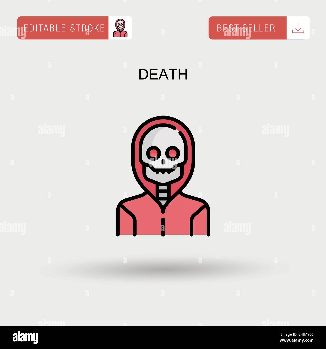 Hospital death, concept Stock Vector Images - Alamy